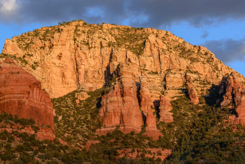 Red Rocks Cliffs at Sedona, Arizona Stock Photo - Image of famous ...
