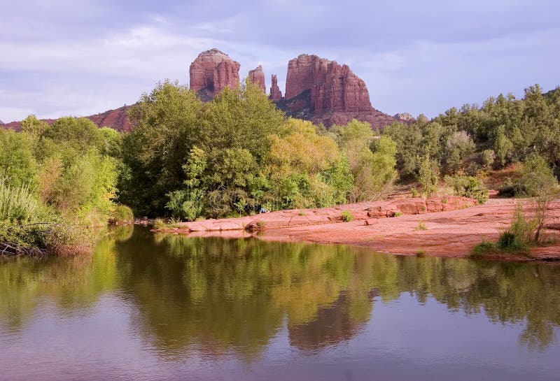 Red Rock Crossing stock image. Image of nature, sedona - 482615
