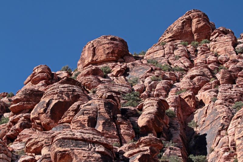 Red Rock stock photo. Image of historical, hills, details - 46940588