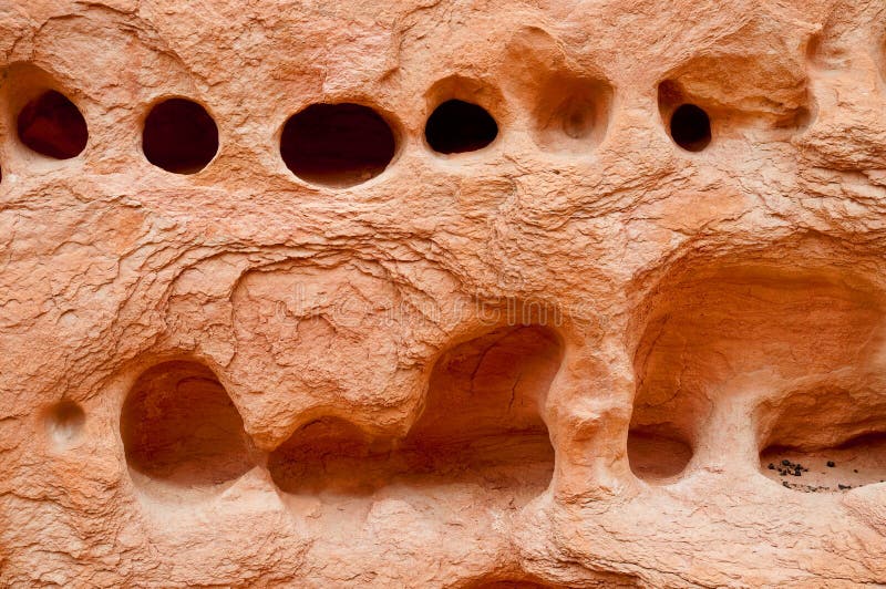 Red rock formation stock image. Image of cave, object - 7693311