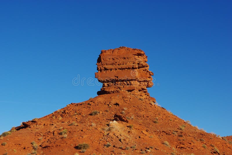 Red Rock Formation Near Bluff, Utah Stock Photo - Image of america ...