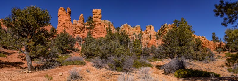 Red Rock Formation in Southern Utah Stock Image - Image of geologic ...