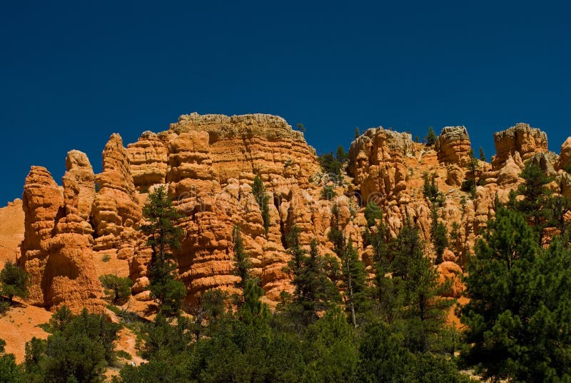 Red rock formation in utah stock image. Image of popular - 13103591