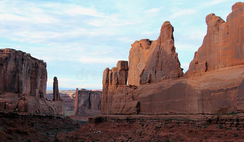 Red Rock Formations in Canyonlands National Park, Utah Stock Image ...