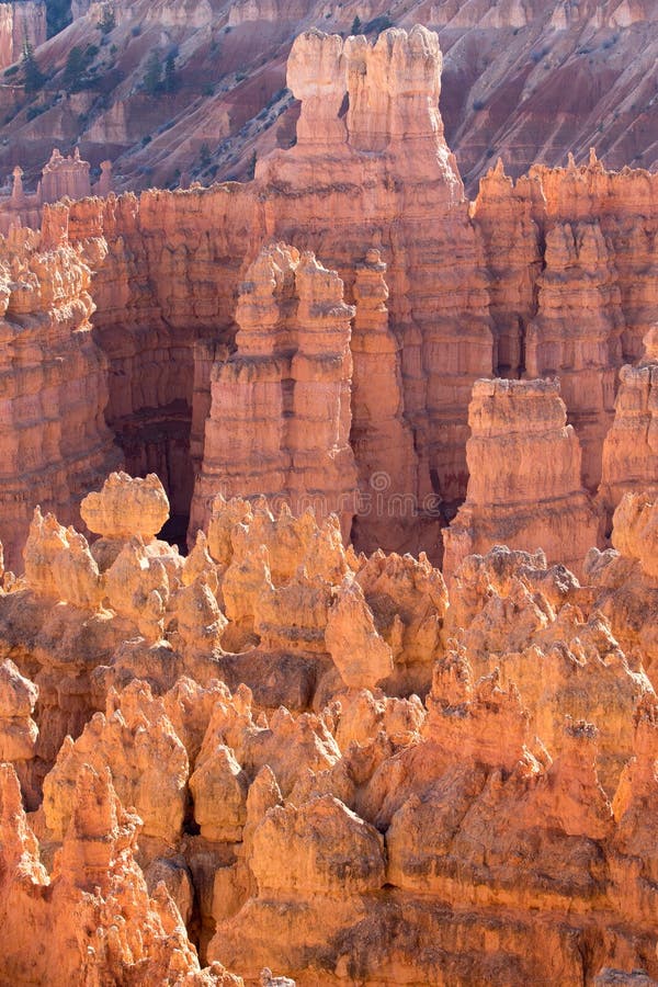 Red Rock Geological Formations in Utah Stock Image - Image of bryce ...