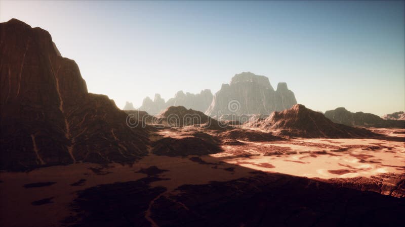 Red Rock Grand Canyon National Conservation Area Stock Illustration ...