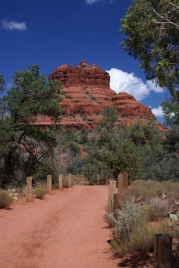 Red Rock Mountain stock photo. Image of arizona, trail - 10901738