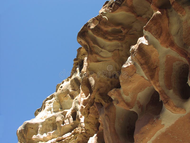 Red Rock Overhang stock photo. Image of cliff, overhang - 34050