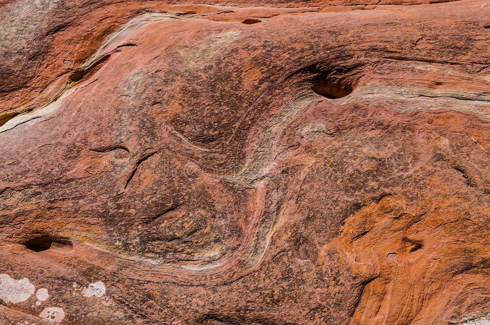 Red Rock Pattern stock photo. Image of sandstone, eroded - 31881056
