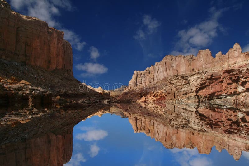 Red Rock Reflections stock photo. Image of arches, national - 6226304