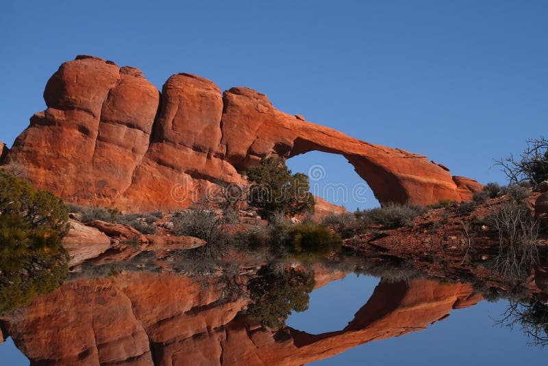 Red Rock Reflections stock image. Image of moab, momument - 6240609