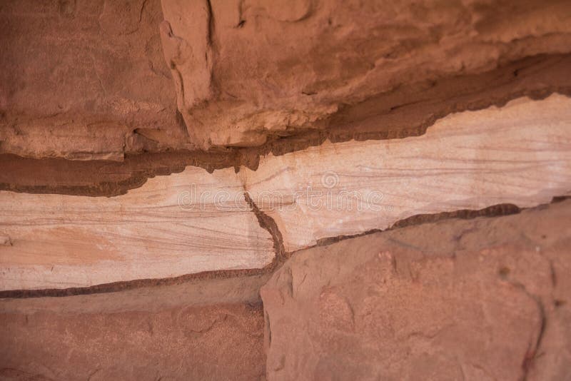 Red Rock Stone Layer Pattern Texture Marble Stock Image - Image of aged ...
