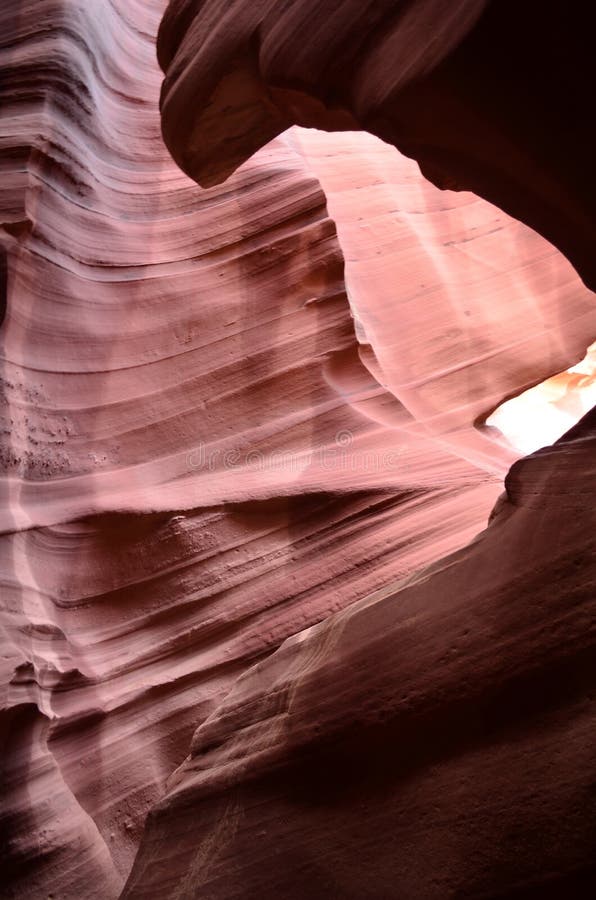 Red Rock Striations in Antelope Canyon Arizona Stock Photo - Image of ...