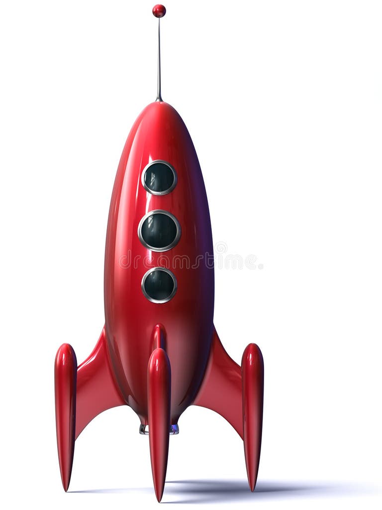 Conceptual Red Rocket Stock Illustrations – 464 Conceptual Red Rocket ...