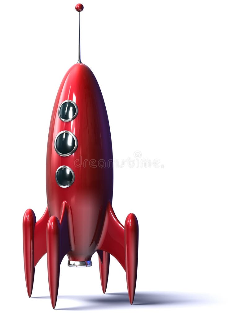 Cartoon Rocketship 3d Stock Illustrations – 715 Cartoon Rocketship 3d ...