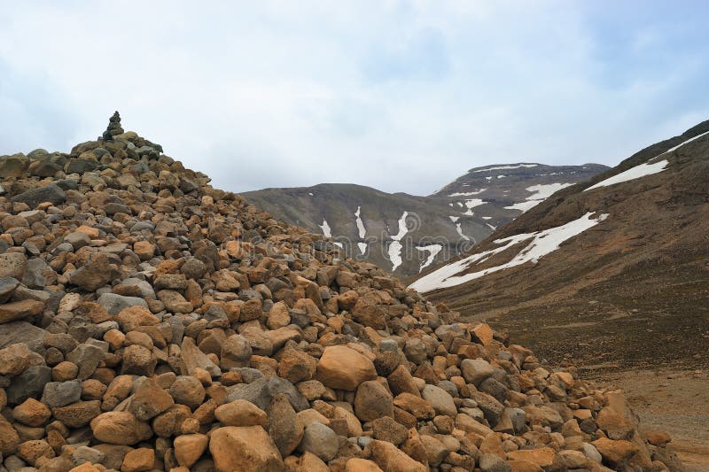 Red rocks stock image. Image of langjokull, powder, glacial - 24338509