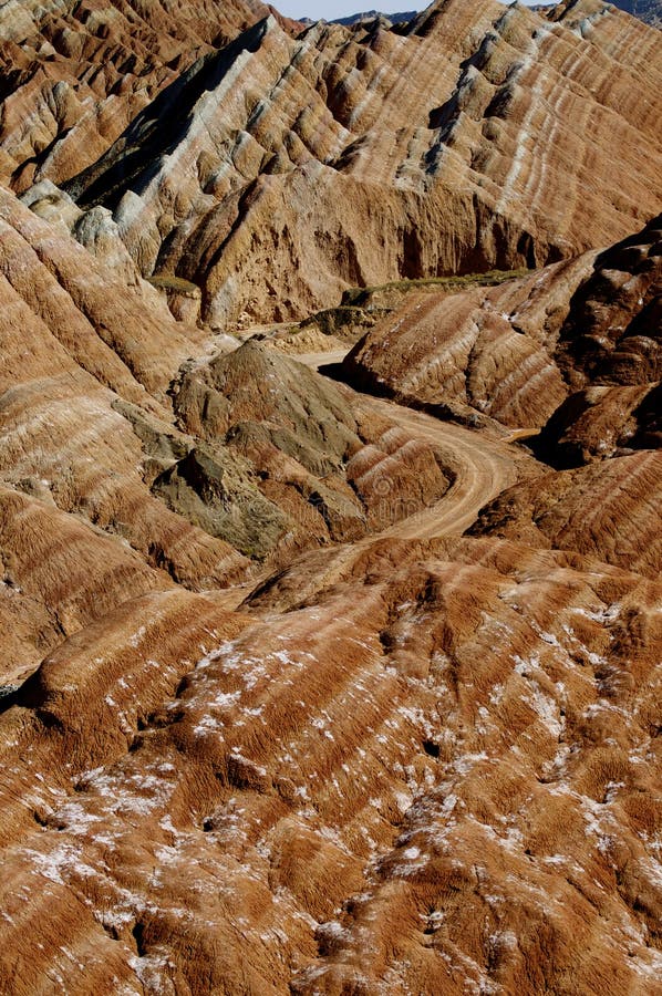 Red rocks stock photo. Image of layered, china, nature - 27132204