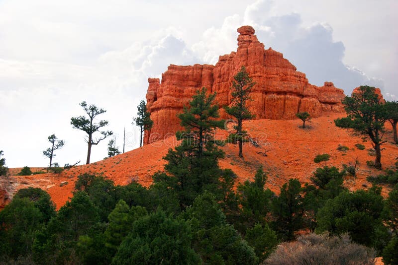 Red rocks of Utah stock photo. Image of mountains, cloud - 12721944