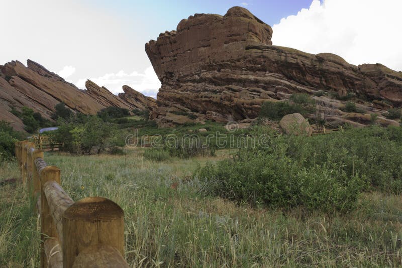 Red Rocks Colorado stock photo. Image of horizontal, outdoors - 23650330
