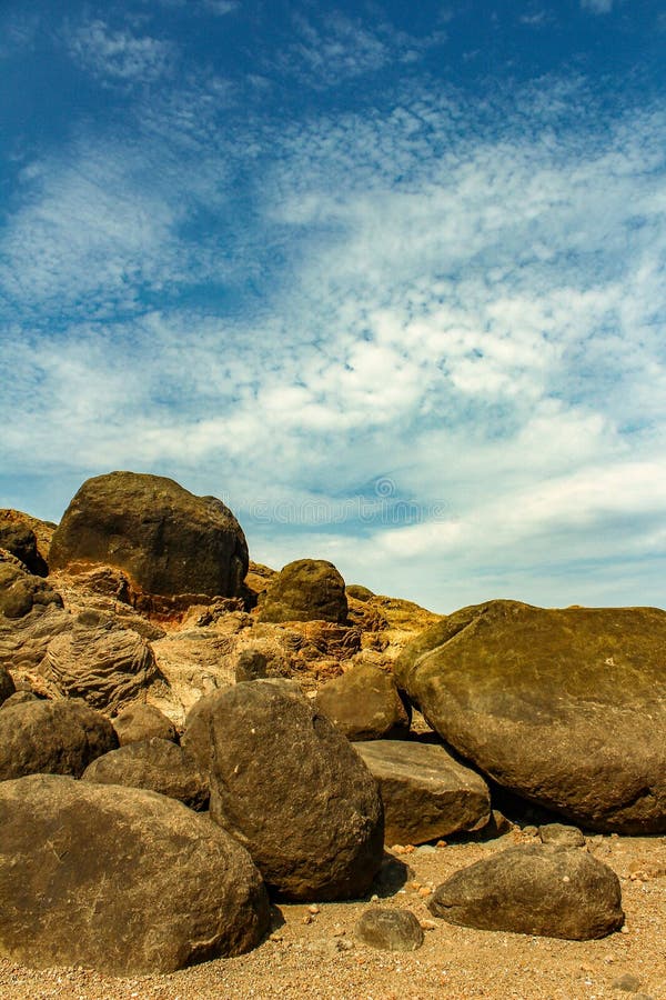 Red Rocks in the Desert, Harsh Mountainous Terrain in the Desert Stock ...