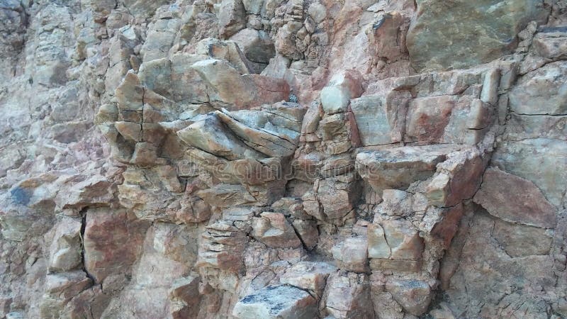 Red Rocks in Desert in Phoenix, Arizona in Spring. Stock Photo - Image ...