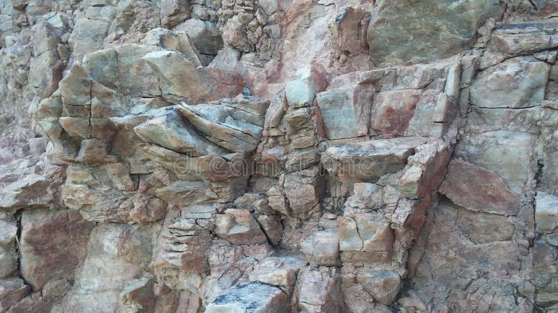 Red Rocks in Desert in Phoenix, Arizona in Spring. Stock Image - Image ...