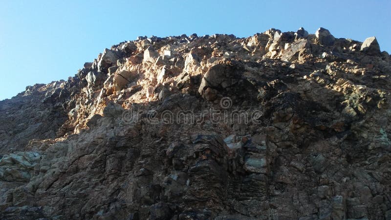 Red Rocks in Desert in Phoenix, Arizona in Spring. Stock Photo - Image ...