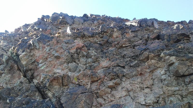 Red Rocks in Desert in Phoenix, Arizona in Spring. Stock Photo - Image ...