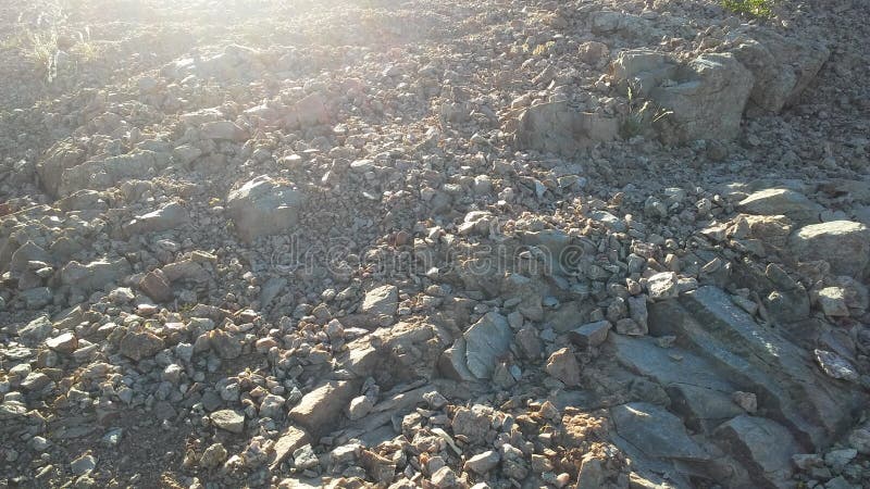 Red Rocks in Desert in Phoenix, Arizona in Spring. Stock Image - Image ...
