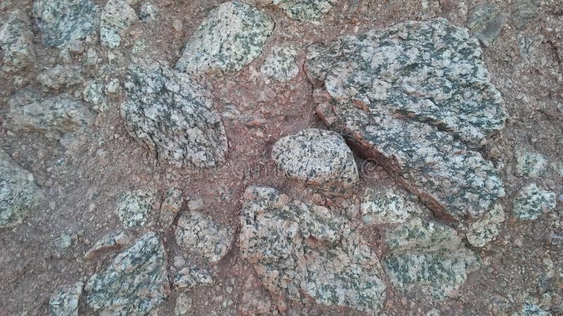 Red Rocks in Desert in Phoenix, Arizona in Spring. Stock Image - Image ...