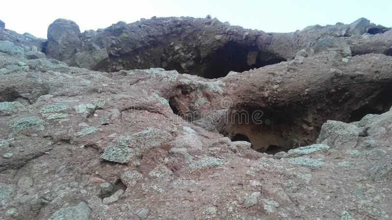 Red Rocks in Desert in Phoenix, Arizona in Spring. Stock Photo - Image ...