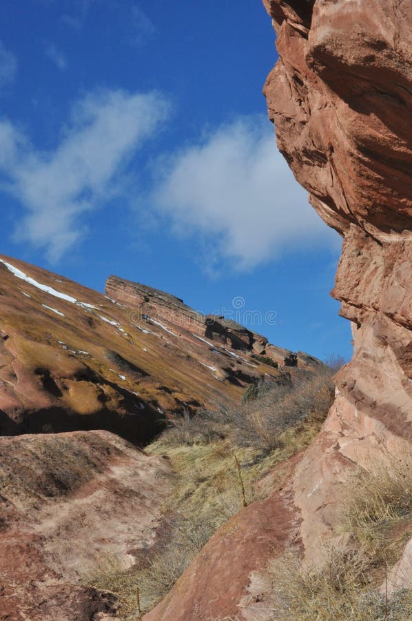 Red Rocks Landscape stock image. Image of sandstone, western - 56711303