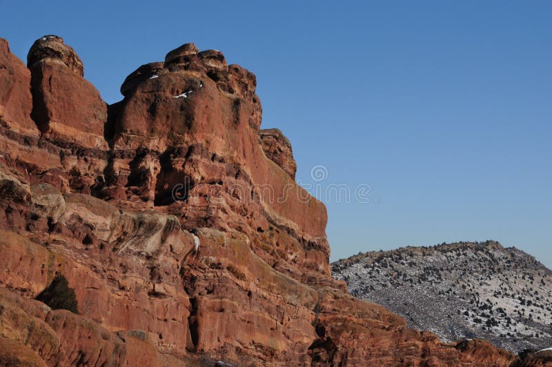 Red Rocks Park in Colorado stock photo. Image of morrison - 81126306