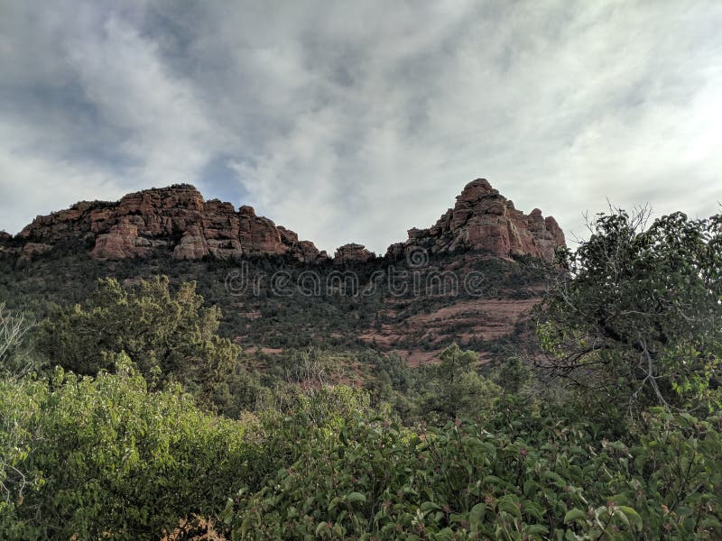 Red rocks and sky stock image. Image of rocks, desert - 127815487