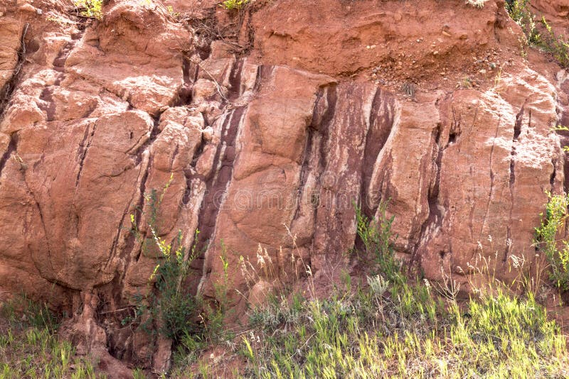 Red Rocks Stripes stock photo. Image of rock, sandstone - 103108232