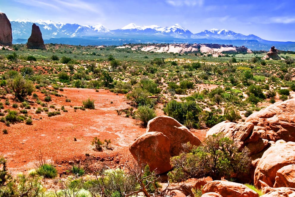 Red rocks of Utah stock photo. Image of clouds, destination - 11042964