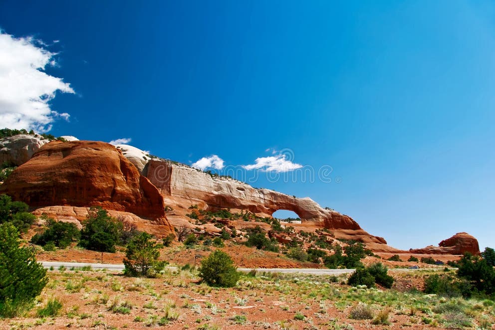 Red rocks of Utah stock image. Image of clear, arches - 12496989