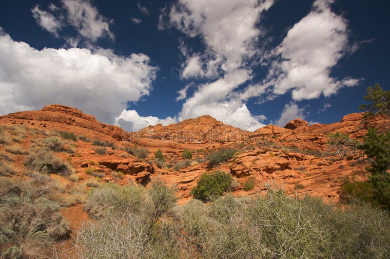Red Rocks of Utah stock image. Image of national, rocks - 6758861
