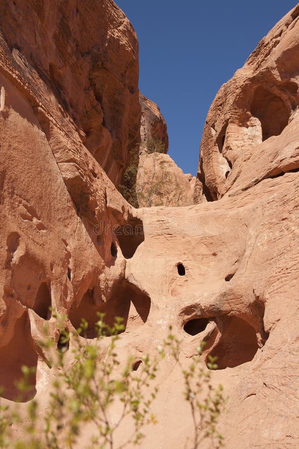 Red Rocks in Valley of Fire, Nevada Stock Image - Image of texture ...