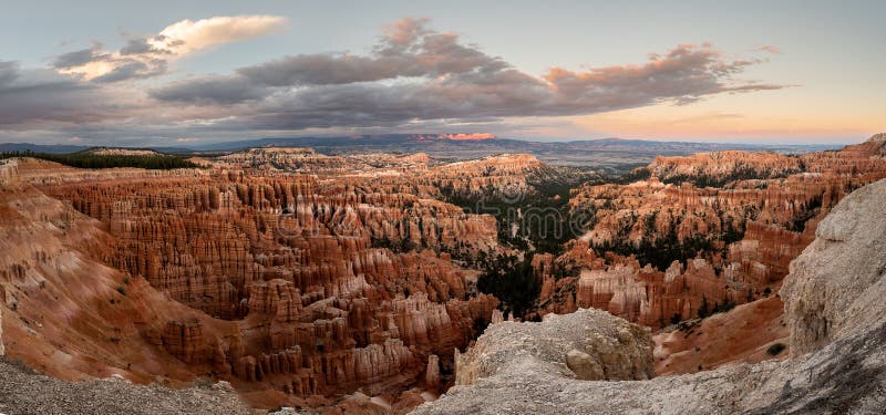 Red Rocky Canyon with Golden Sunset Background Stock Image - Image of ...