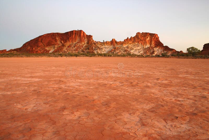 Red rocky range stock image. Image of hill, moody, australia - 4845635