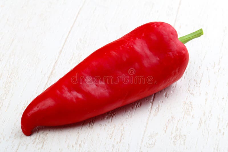 Red romano pepper stock image. Image of object, healthy - 111763901