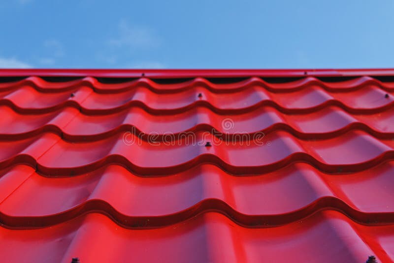 349 Metallic Red Roof Top Background Stock Photos - Free & Royalty-Free ...
