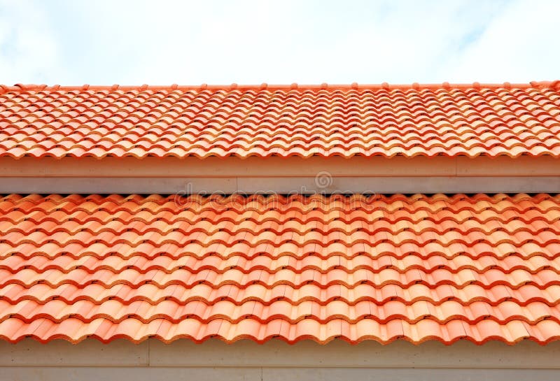 Red roof texture stock image. Image of protection, home - 25166089