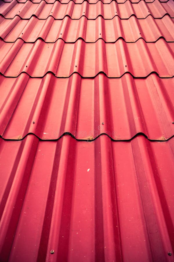 Red roof stock image. Image of roofs, detail, construction - 44793857