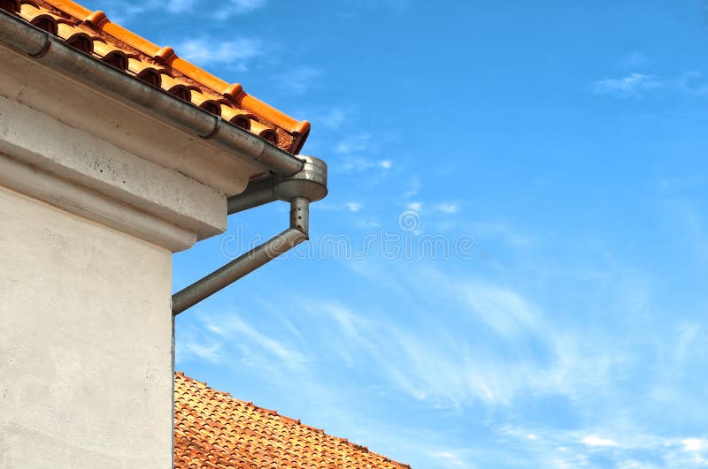 Red roof top stock photo. Image of roof, cover, downtake - 14452080