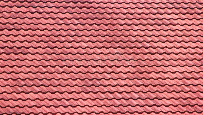 Red rooftop stock image. Image of exterior, rooftop, line - 49472143