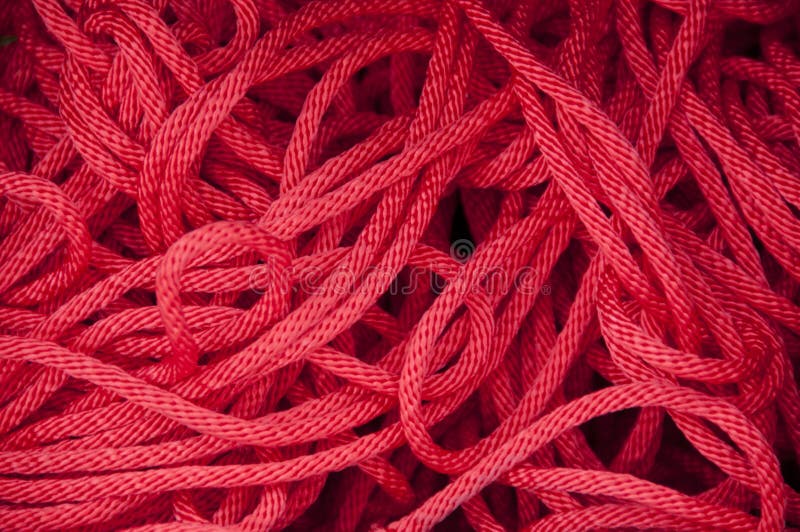 Red rope stock image. Image of pattern, knot, marine - 23786627
