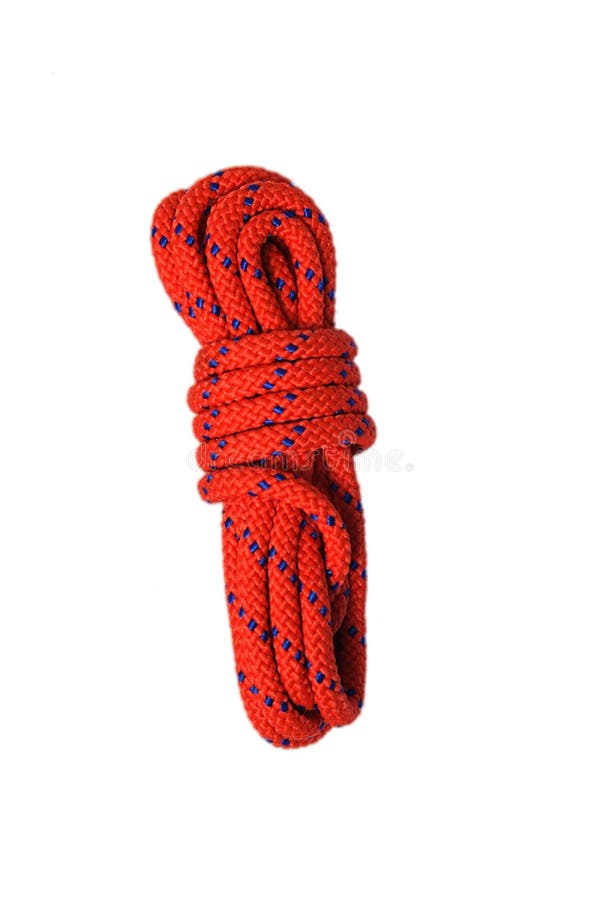 Red rope stock photo. Image of closeup, loop, object, difficult - 248530