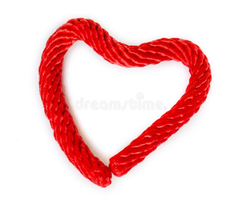Red Rope . stock image. Image of rope, pattern, connect - 46900033